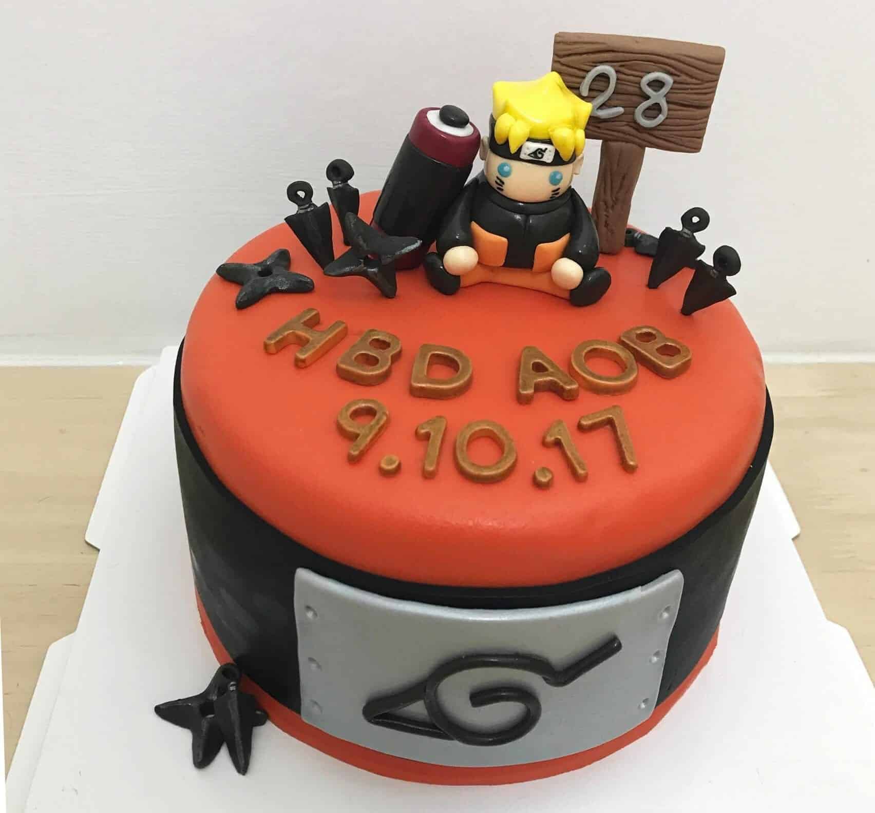List of Delightful Naruto Cake Ideas Images Collection