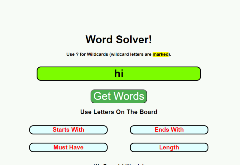 Hanging Hyena Popular Word Scramblers