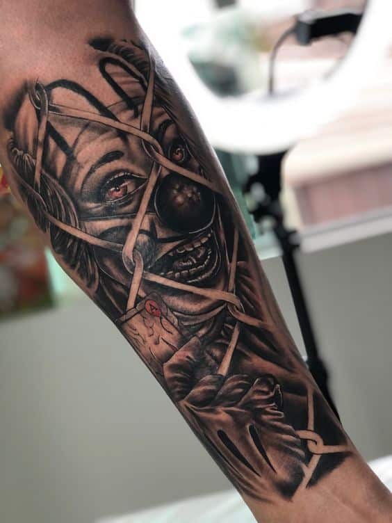 50+ Gangster Hood Forearm Tattoos for Guys