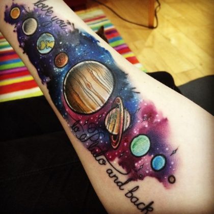 50 Mars Tattoo: A Journey of Body Art to the Red Planet