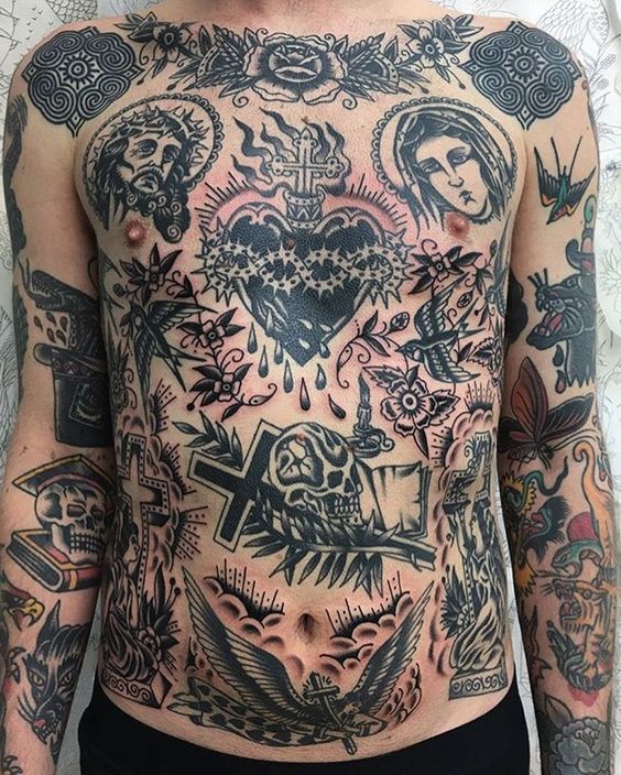 Unraveling the Art of Patchwork Tattoos: Meanings, Symbolism, and ...