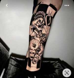 50+ Gangster Hood Forearm Tattoos for Guys