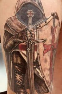 The Spiritual Sentinel: 45+ Expressing Belief with Armor of God Tattoo