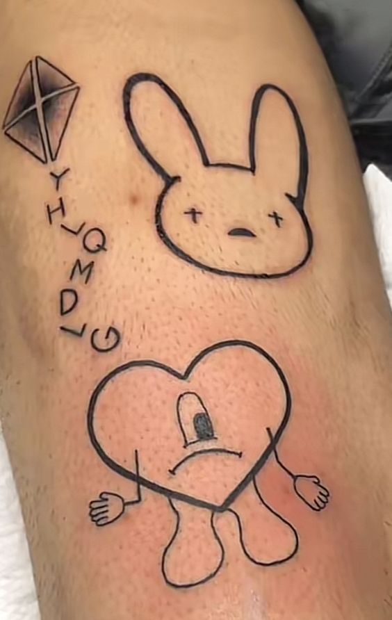 30+ Bad Bunny Tattoos Meaning and Ideas