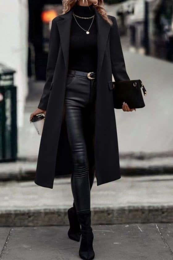 60+ All Black Outfit Ideas for Every Season