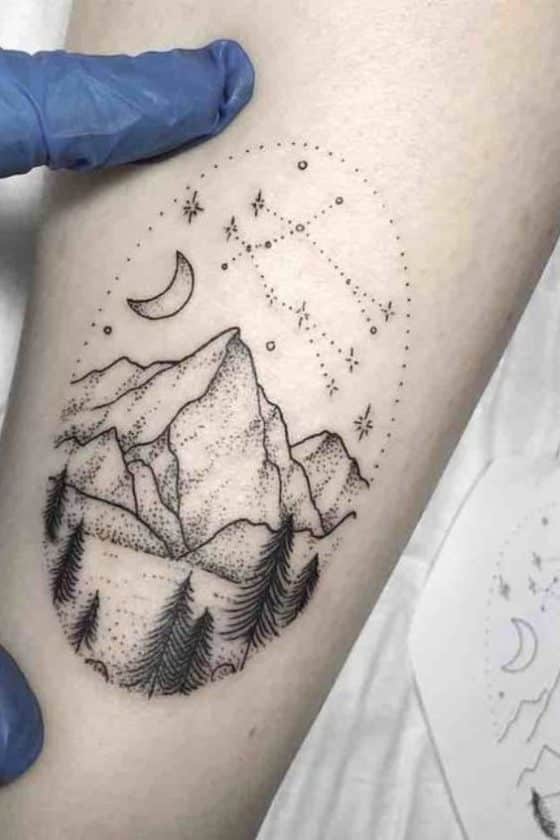 Elevate Your Ink: 40+ Inspiring Mountain Tattoo Designs