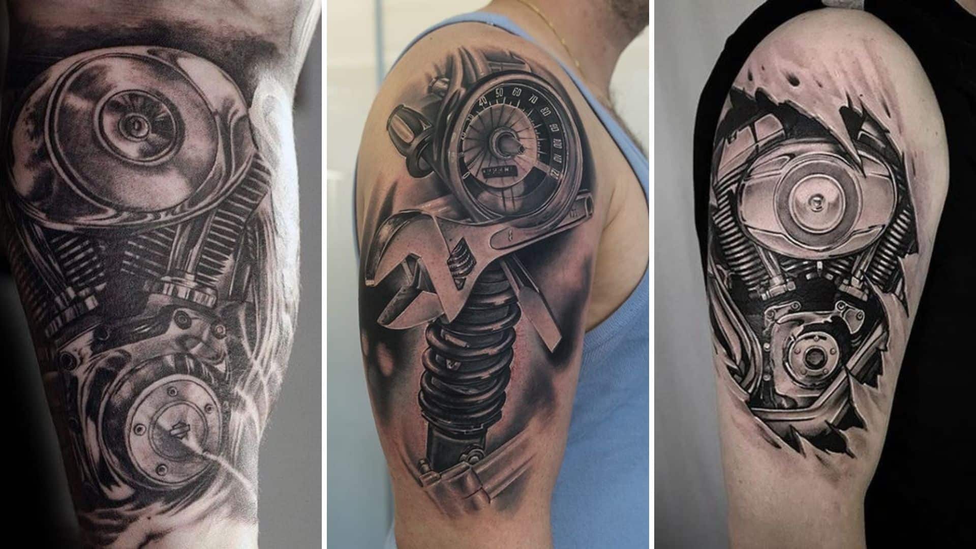 Rolling Thunder on Skin: 70+ Harley Tattoos That Roar