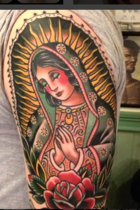 Faithful Expressions: 50+ Virgin Mary Tattoos That Radiate Spiritual Beauty