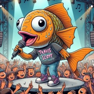 What is the Travis Scott fish Meme?