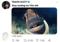 What is the Travis Scott fish Meme?