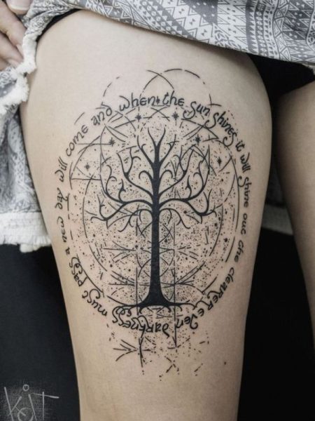 40+ Unique and Inspiring Tree of Life Tattoo