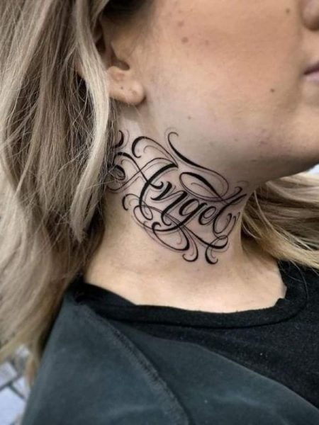 50+ Neck Tattoo Designs to Grace Your Look