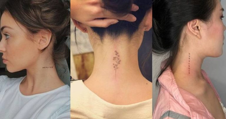 50+ Neck Tattoo Designs to Grace Your Look