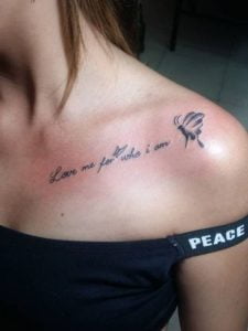 Incredible Collarbone Tattoo Ideas