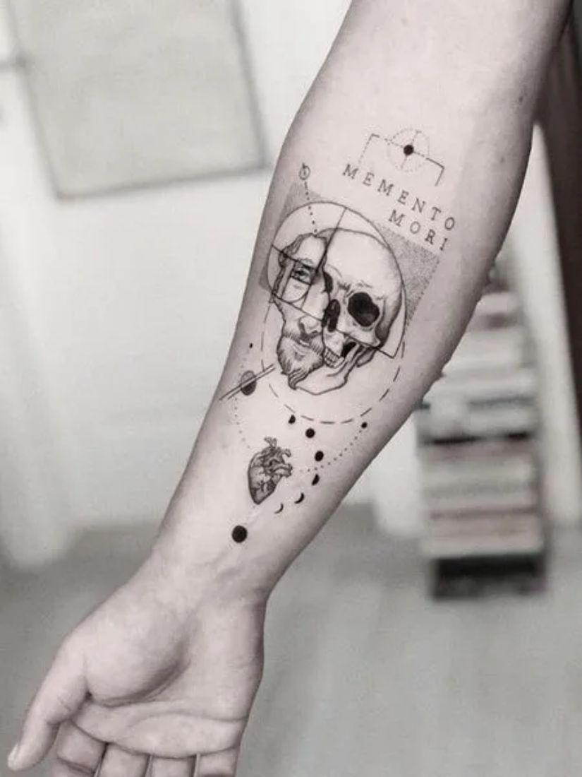 50+ Memento Mori Tattoo Designs: A Reminder of Life’s Ephemeral Nature