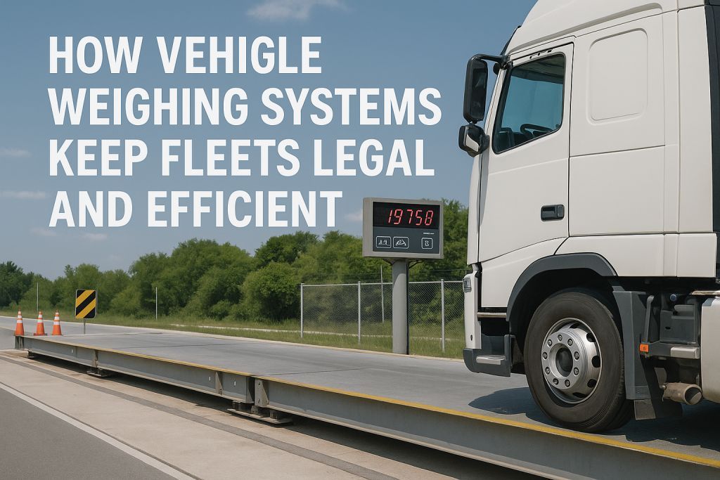 How Vehicle Weighing Systems Keep Fleets Legal and Efficient