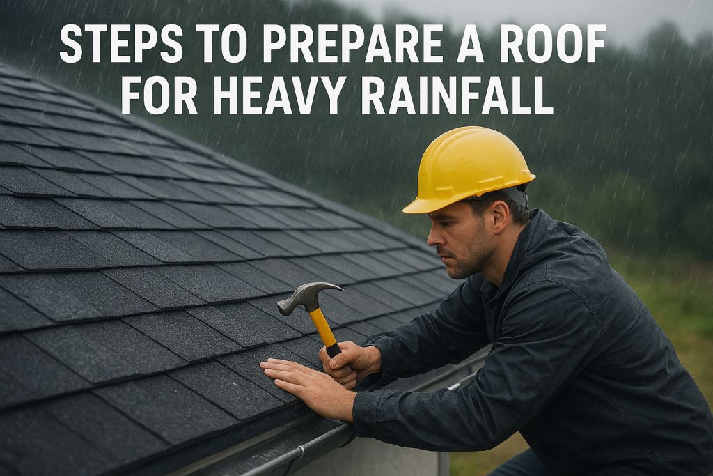 Steps to Prepare a Roof for Heavy Rainfall