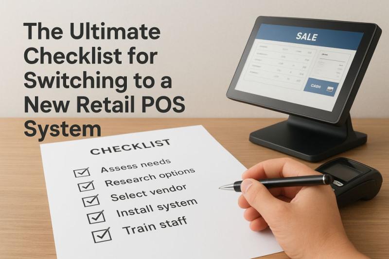 The Ultimate Checklist for Switching to a New Retail POS System
