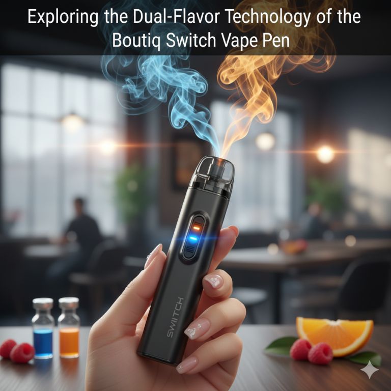 Exploring the Dual-Flavor Technology of the Boutiq Switch Vape Pen